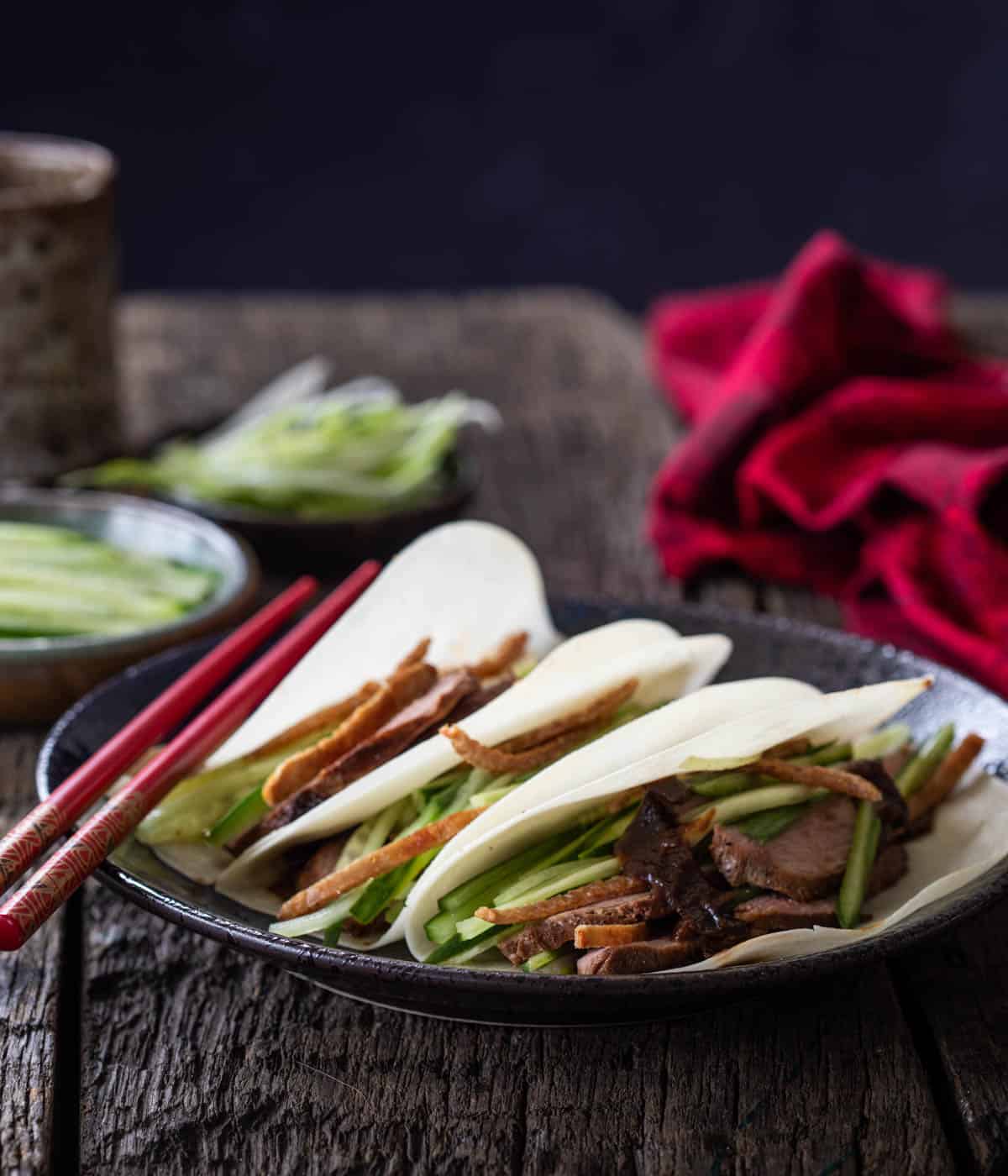 Pannenkoekjes met pekingeend | Miljuschka