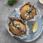 Gepofte aardappel met haring | Miljuschka
