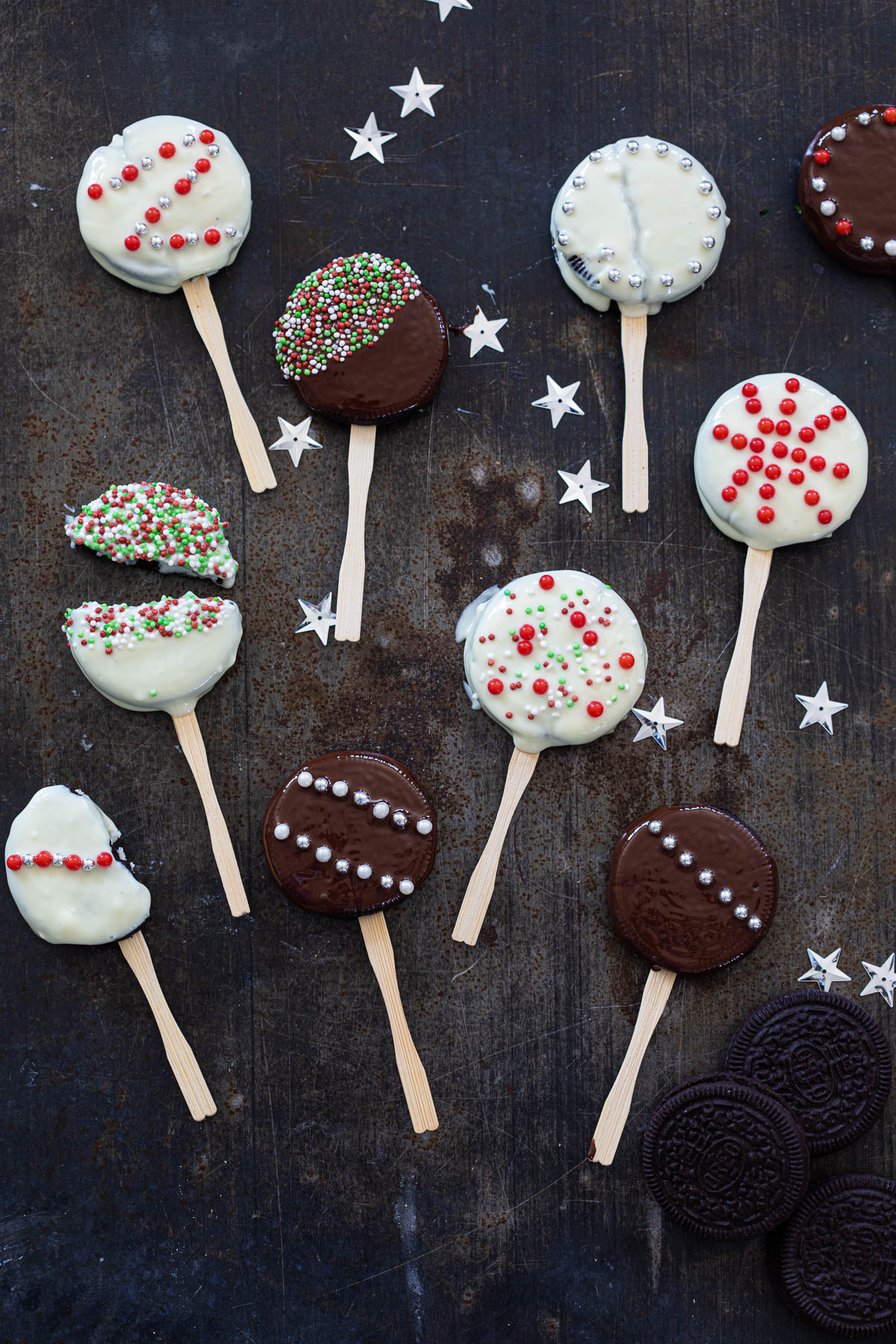 Oreo pops - oreo's op een stokje! - Miljuschka