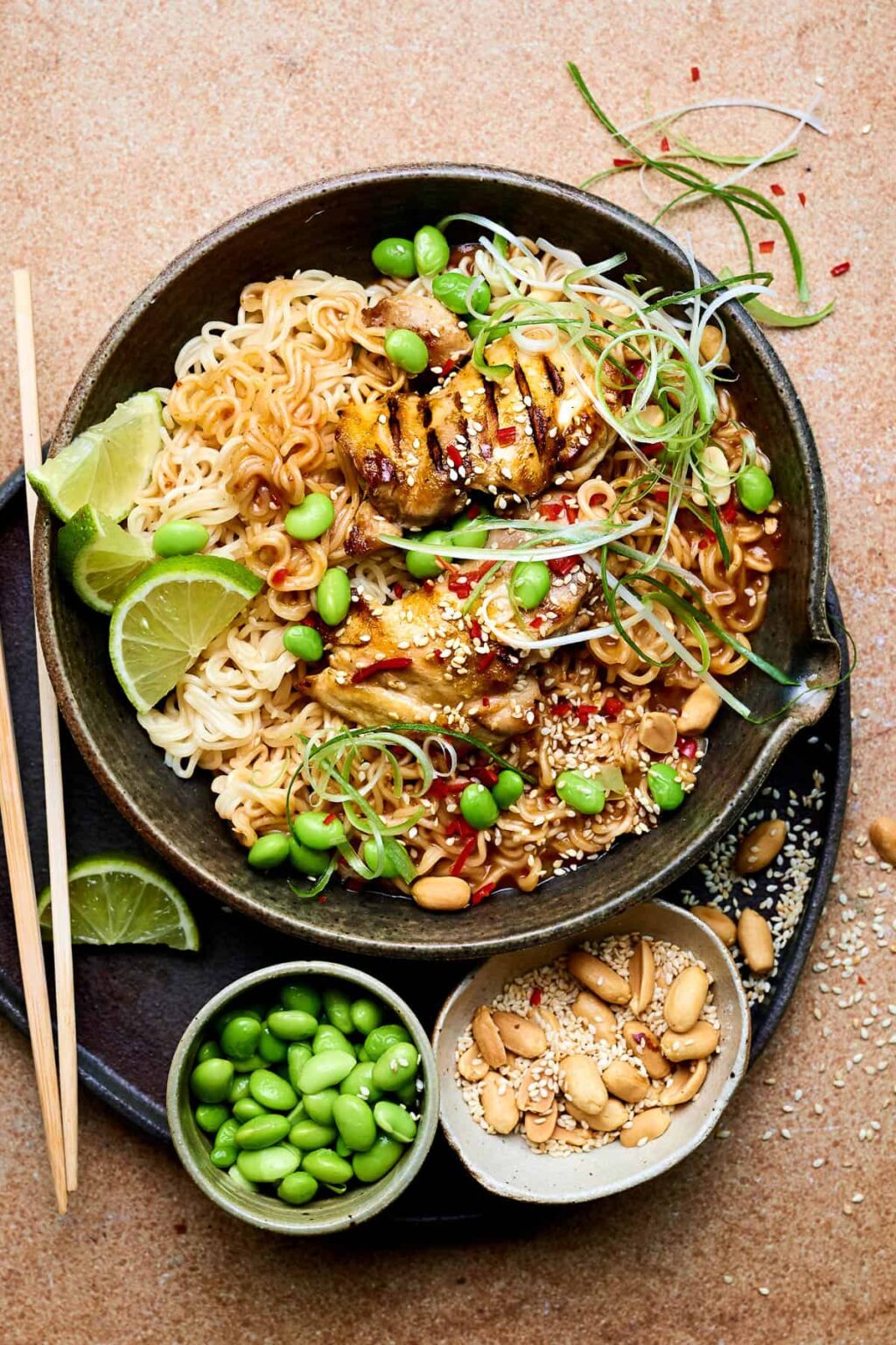 Eenpans udon noedels met garnalen recept | Miljuschka