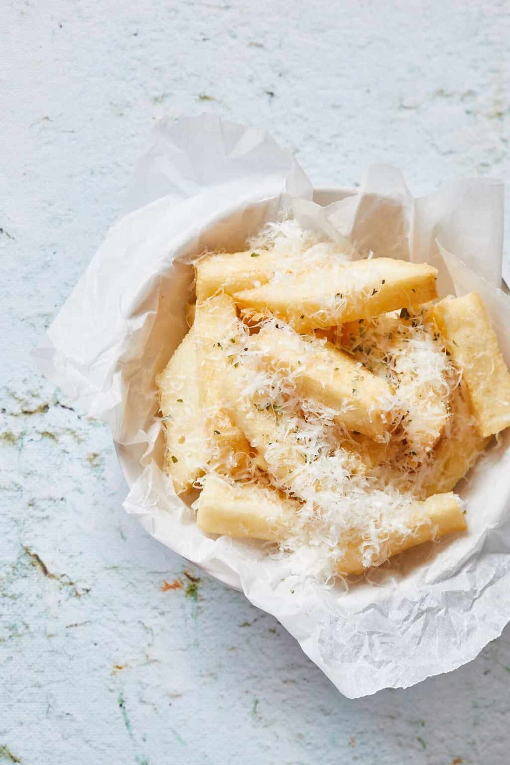 Funchi fries: Antilliaanse polenta frietjes | Miljuschka