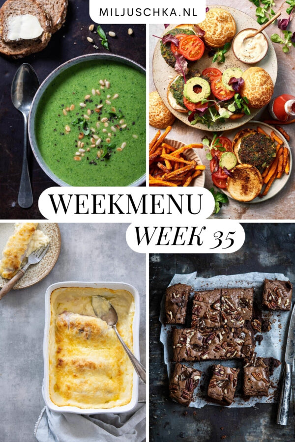 Makkelijk weekmenu voor week 01 | Miljuschka
