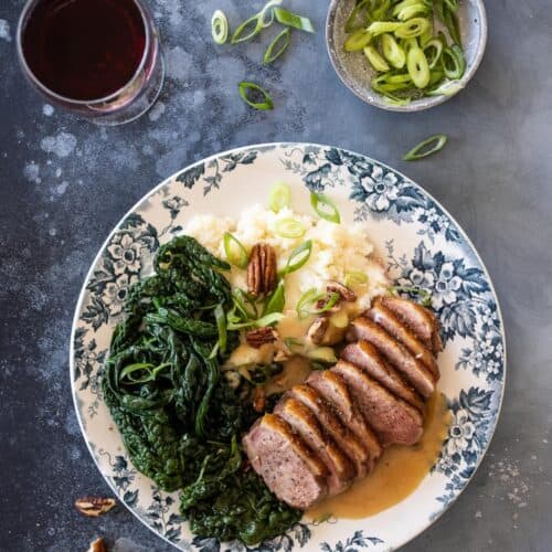 Rode risotto met walnoten en pecorino - Miljuschka