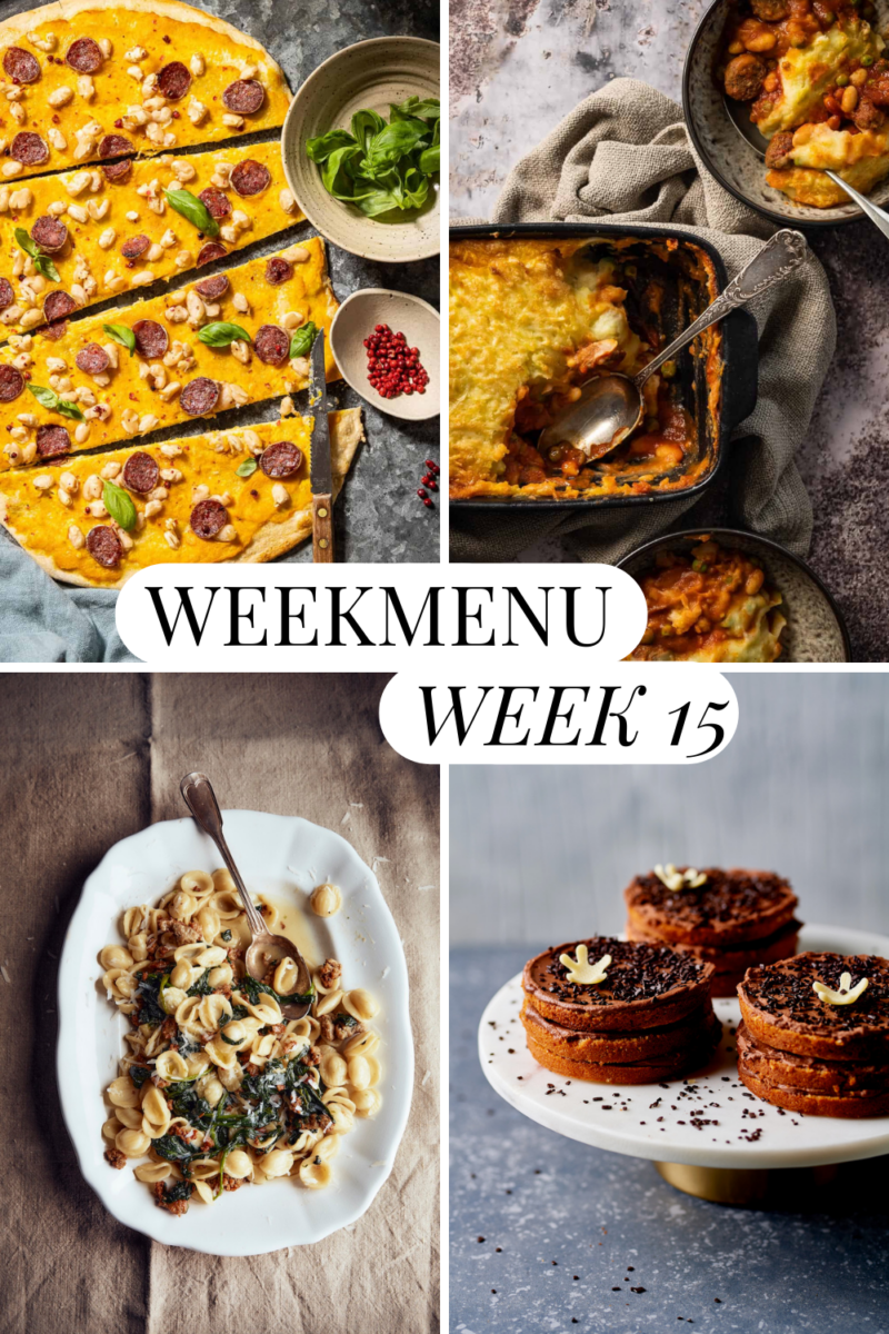 Makkelijk weekmenu voor week 10 - Miljuschka