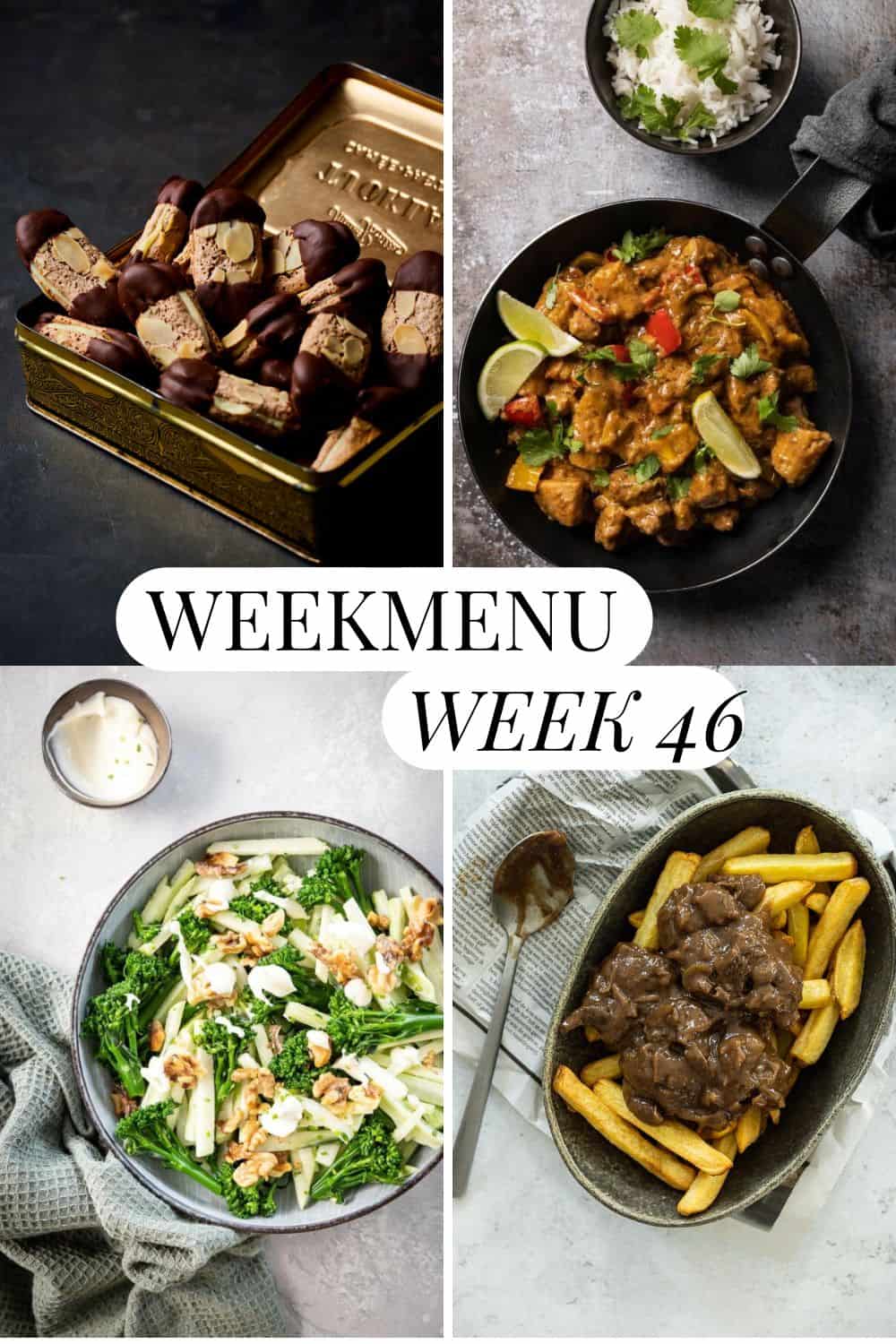 Makkelijk weekmenu voor week 46 | Miljuschka