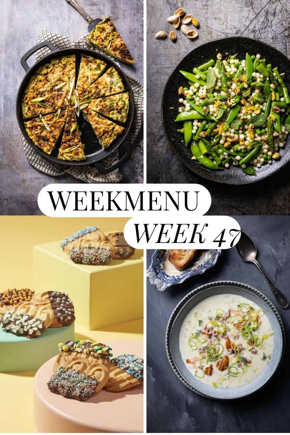 Makkelijk weekmenu voor week 47 | Miljuschka