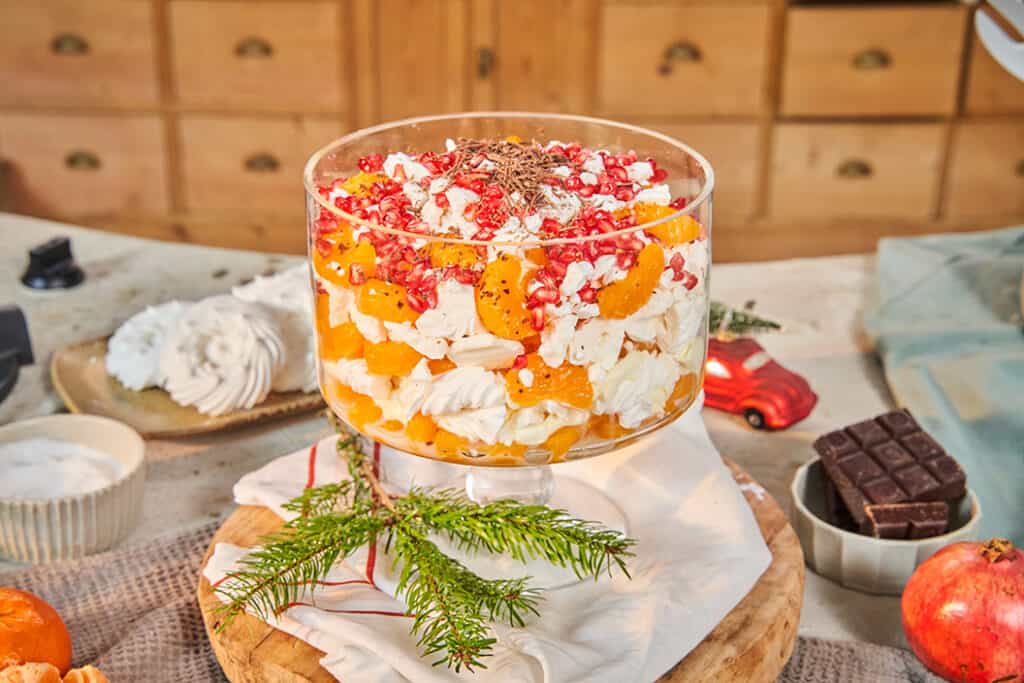 Mini pavlova's met cranberrysaus | Miljuschka