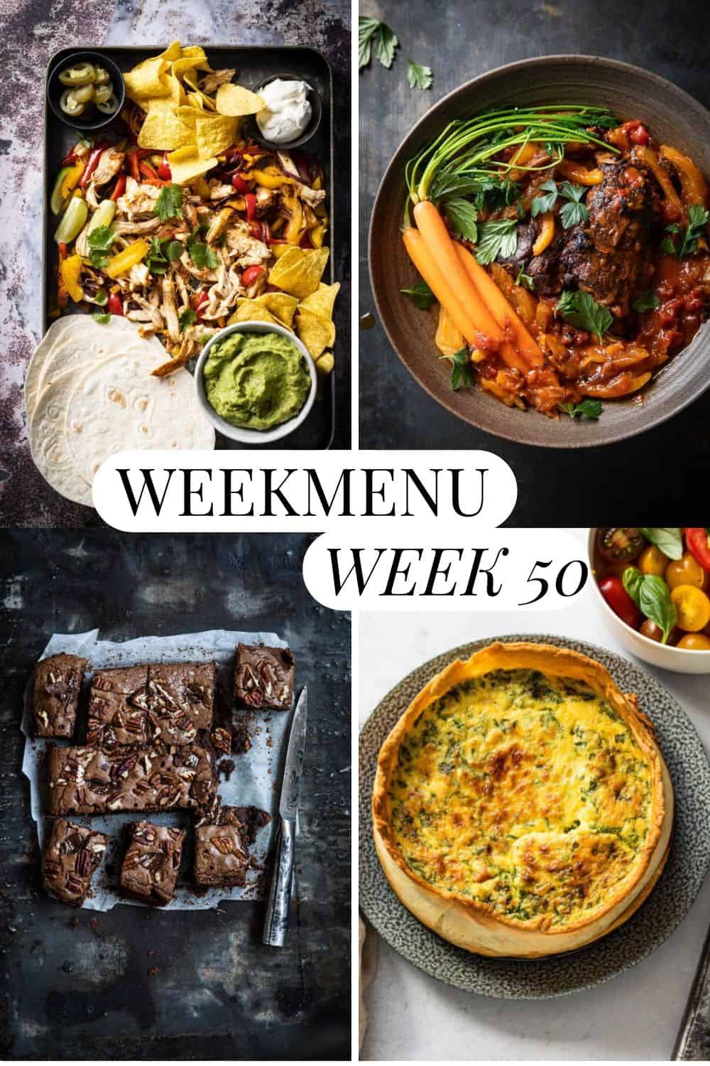 Makkelijk weekmenu voor week 50 | Miljuschka