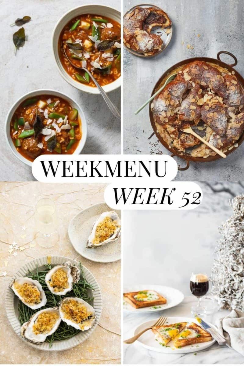 Makkelijk weekmenu voor week 35 - Miljuschka