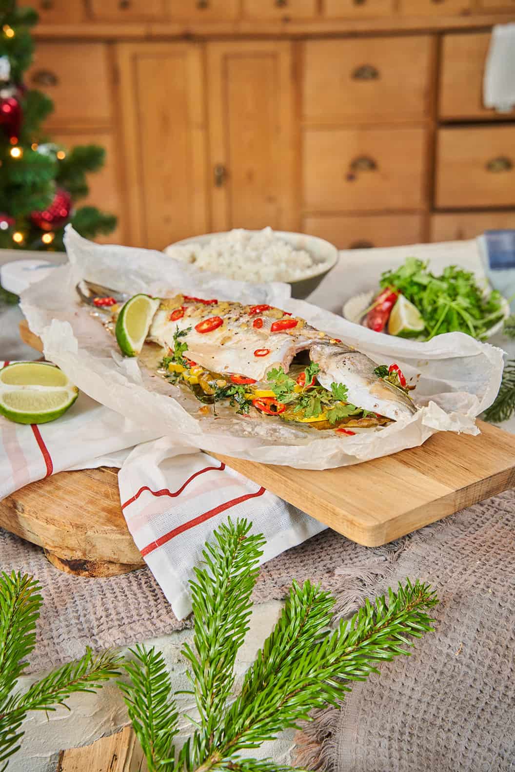 Aziatische zeebaars en papillotte | Miljuschka