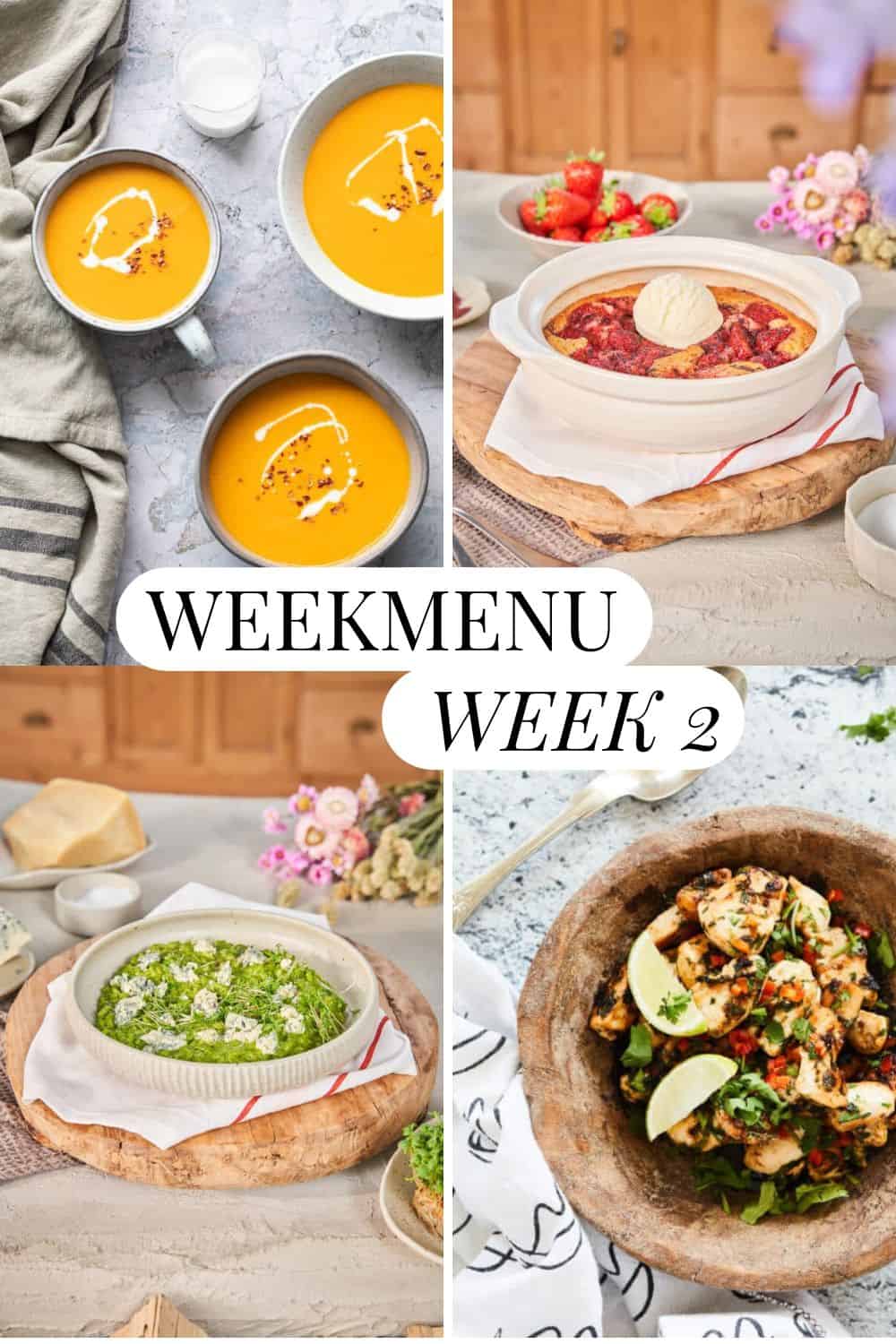 Makkelijk weekmenu voor week 02 | Miljuschka
