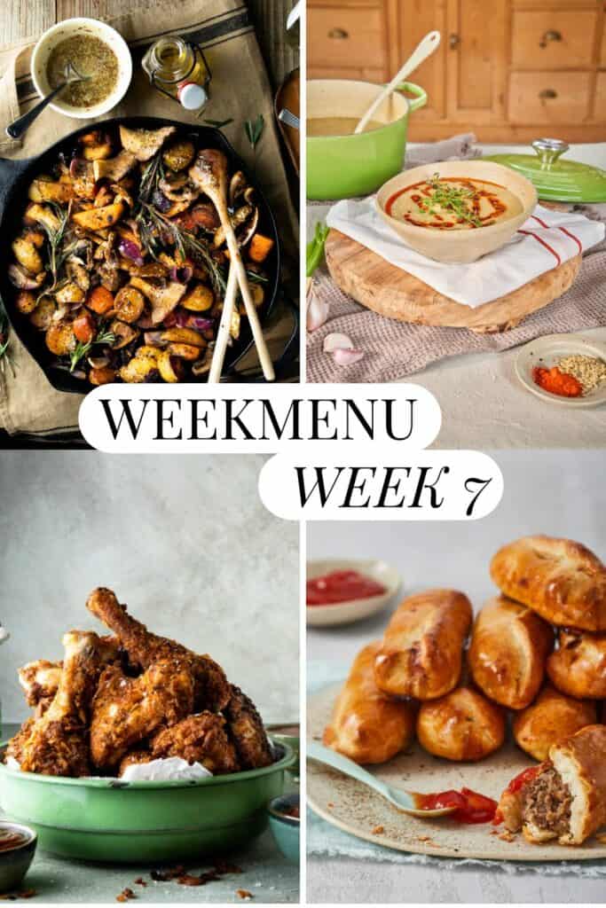Makkelijk weekmenu voor week 10 - Miljuschka