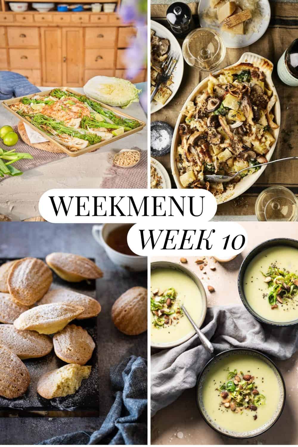 Makkelijk weekmenu voor week 10 | Miljuschka