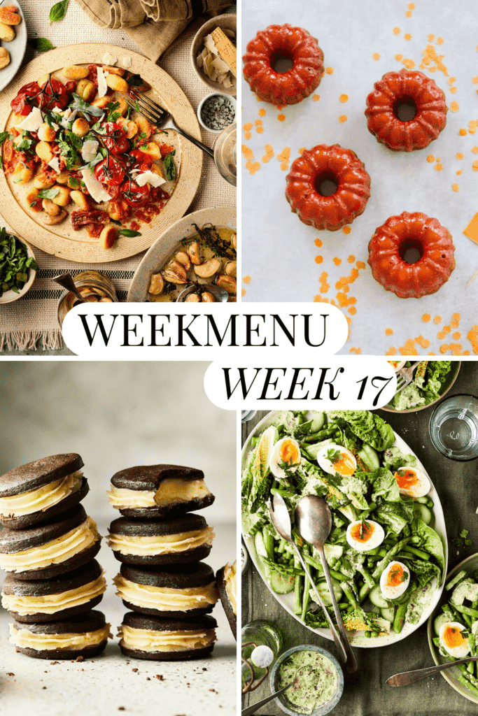 Makkelijk weekmenu voor week 18 - Miljuschka