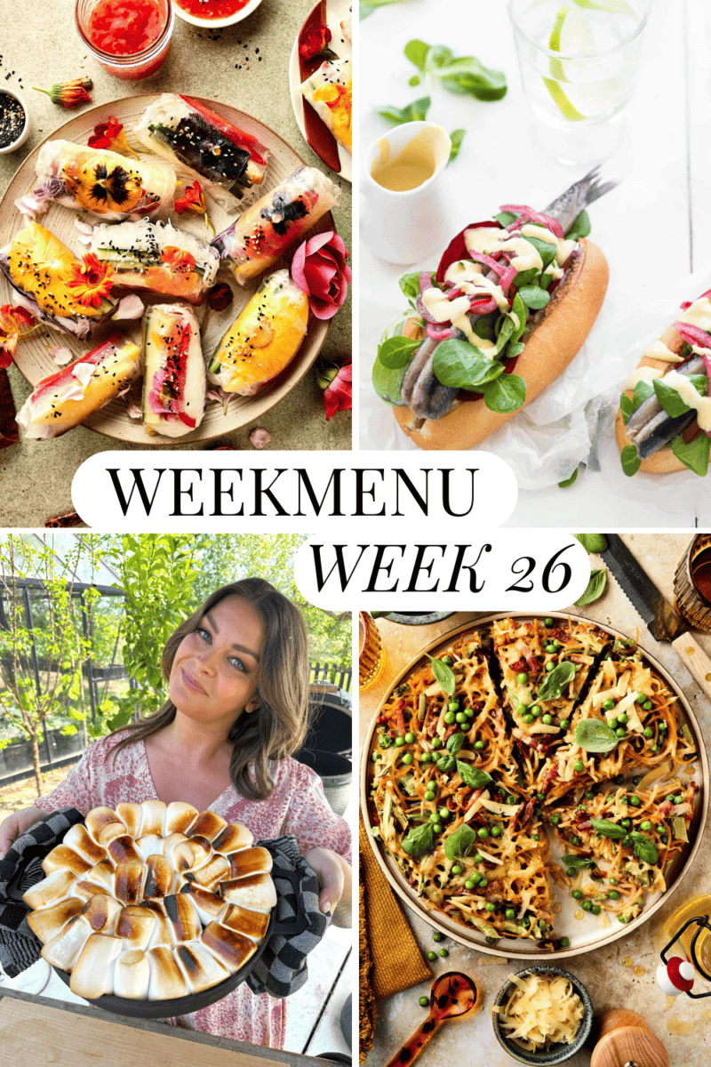 Makkelijk weekmenu voor week 29 | Miljuschka