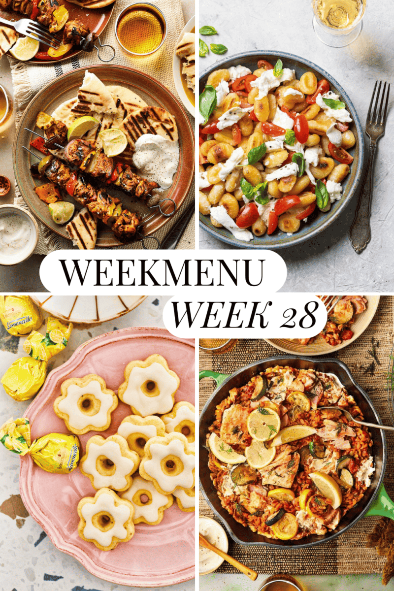 Weekmenu week 28 | Miljuschka