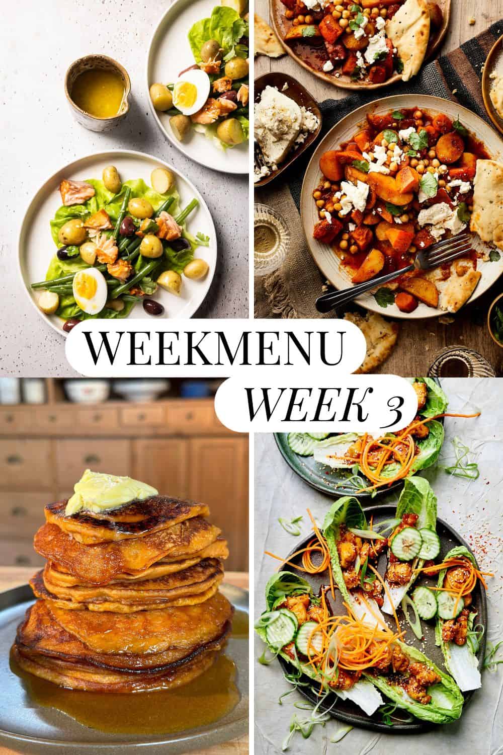 Makkelijk weekmenu voor week 3 | Miljuschka