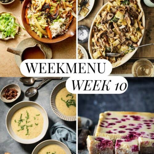 Makkelijk weekmenu voor week 51 - Miljuschka