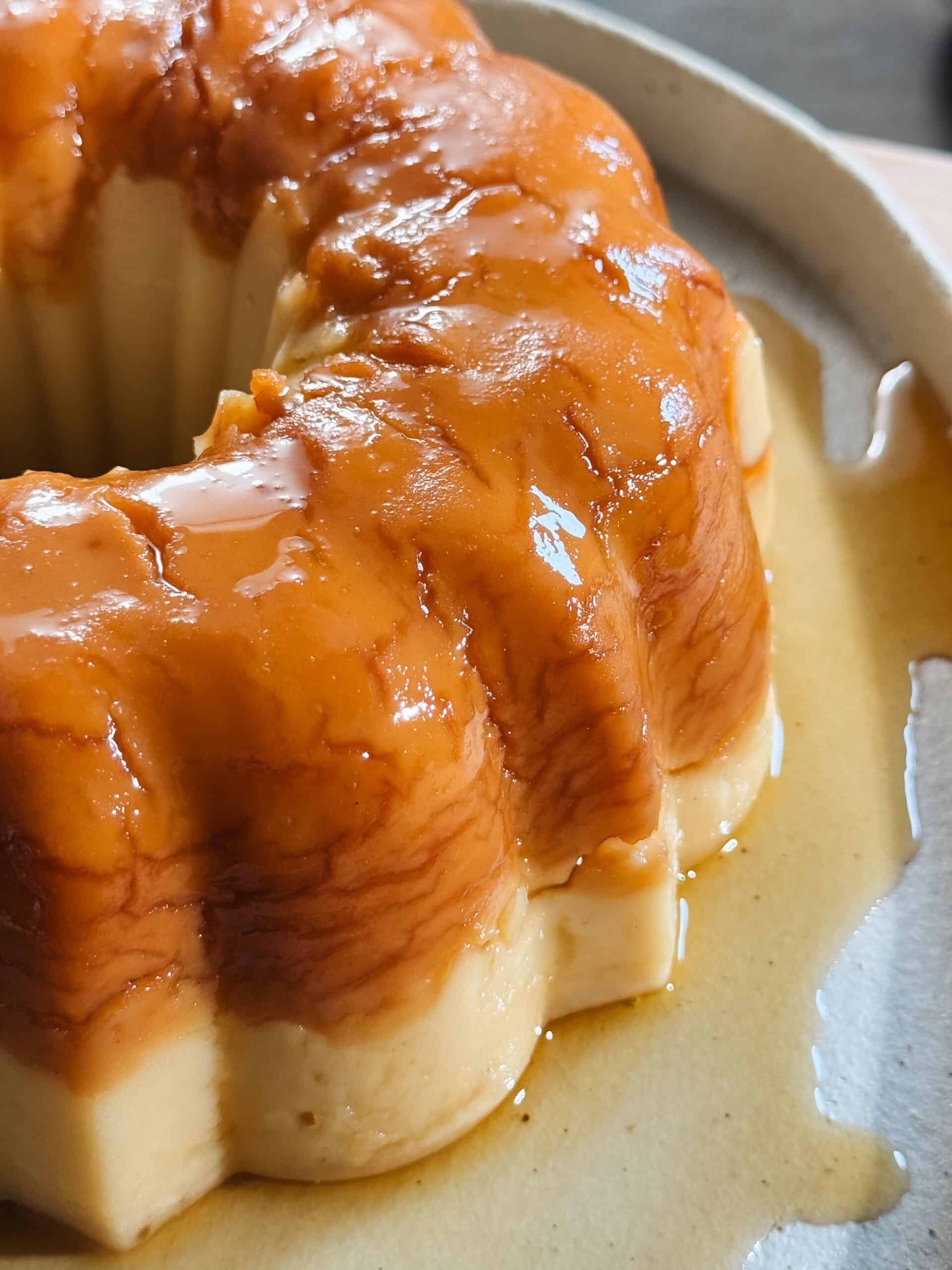 Broodflan met karamel | Miljuschka