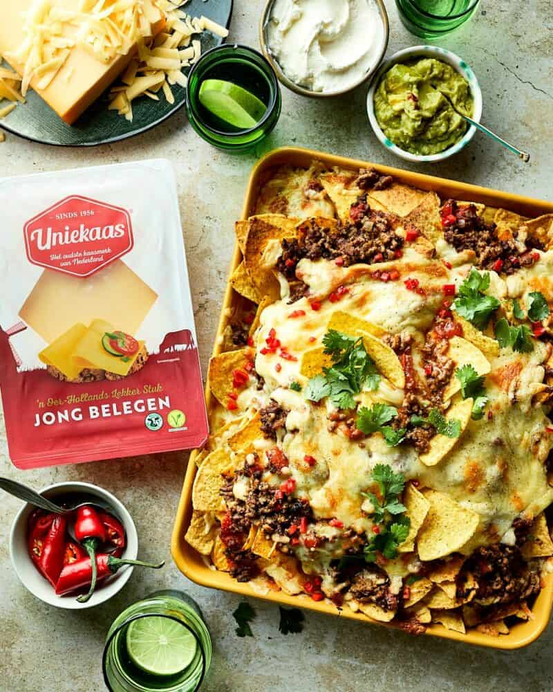 Nacho's recept: Nacho's met kaas uit de oven | Miljuschka