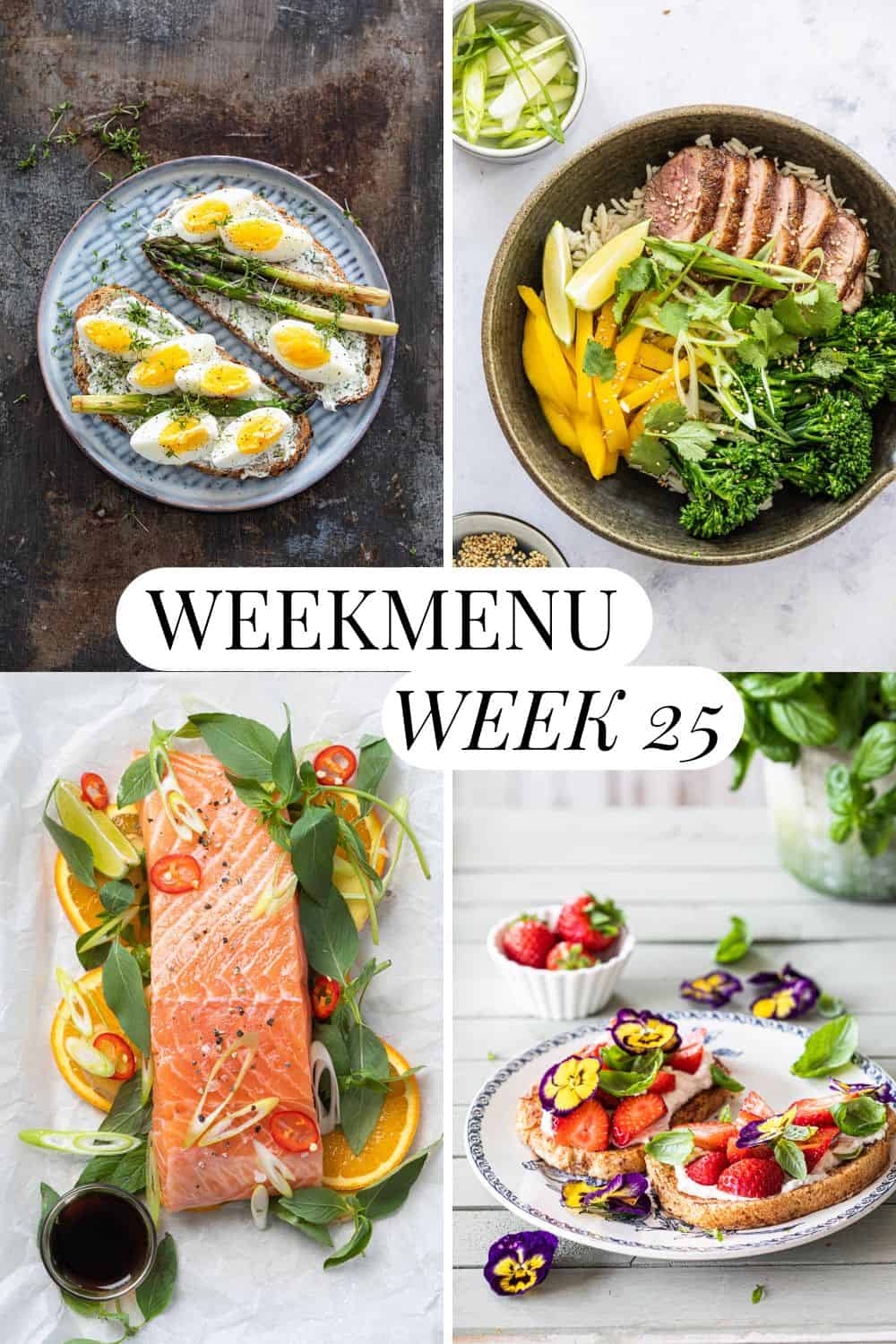 Weekmenu week 25 | Miljuschka