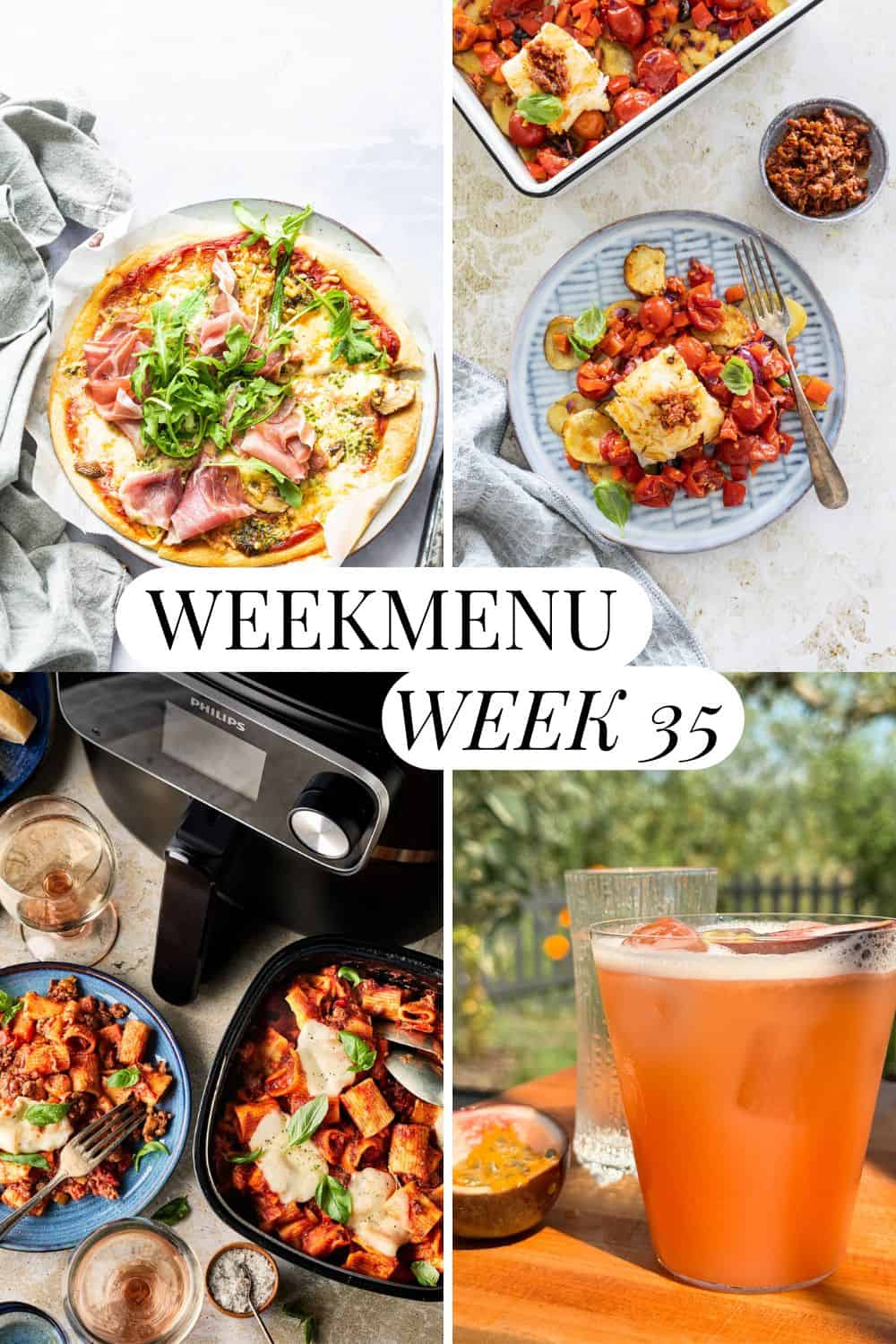 Weekmenu week 35 | Miljuschka